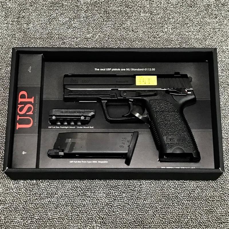 賀臻生存遊戲 】MARUI HK USP PISTOLE 瓦斯手槍 黑色 | 露天拍賣