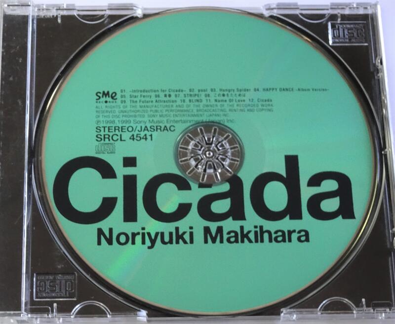 槙原敬之 Cicada 1999年專輯 日本盤 | 露天拍賣