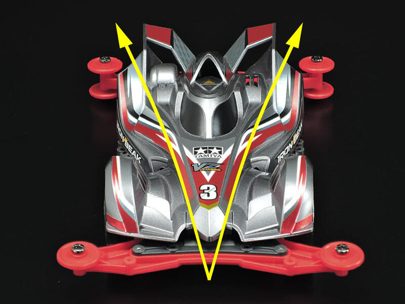 【好時多模】 田宮 Tamiya 18098 四驅車 Iron Beak 空氣力學車殼 (VZ底盤) | 露天拍賣